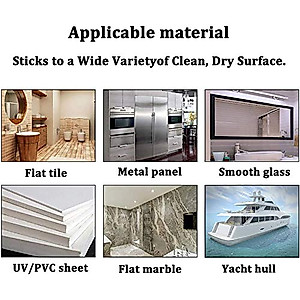 Strong Self Adhesive Wire Clips Cable Zip Tie Mounts 3/4" with 6 Inch Zipties Black UV Protection Outdoor 100 Pcs,Sticky Wire Fasteners Cable Guide Management Mounting Suqare Holder Anchor Base Small