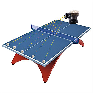Table Tennis Robot Ping Pong Ball Machine S101 Automatic Table Tennis Machine for Training with 40mm+ Table Tennis Balls by Suz
