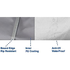 Simple Houseware Patio Coffee Table Cover, 48 x 28 x 13 Inches