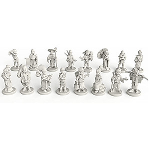 Funforge Tokaido Board Game Matsuri Miniature Figures Accessory Pack | Adventure Game | Exploration Game | Ages 8+ | 2-5 Players | Average Playtime 45 Minutes | Made by Funforge