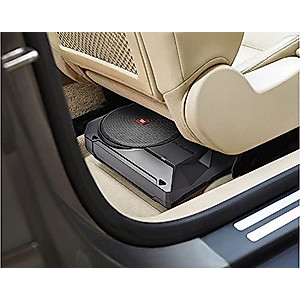 JBL BassPro SL 8-inch 125W RMS Powered Under-Seat Compact Subwoofer Enclosure System (250 watts RMS: 125 watts)