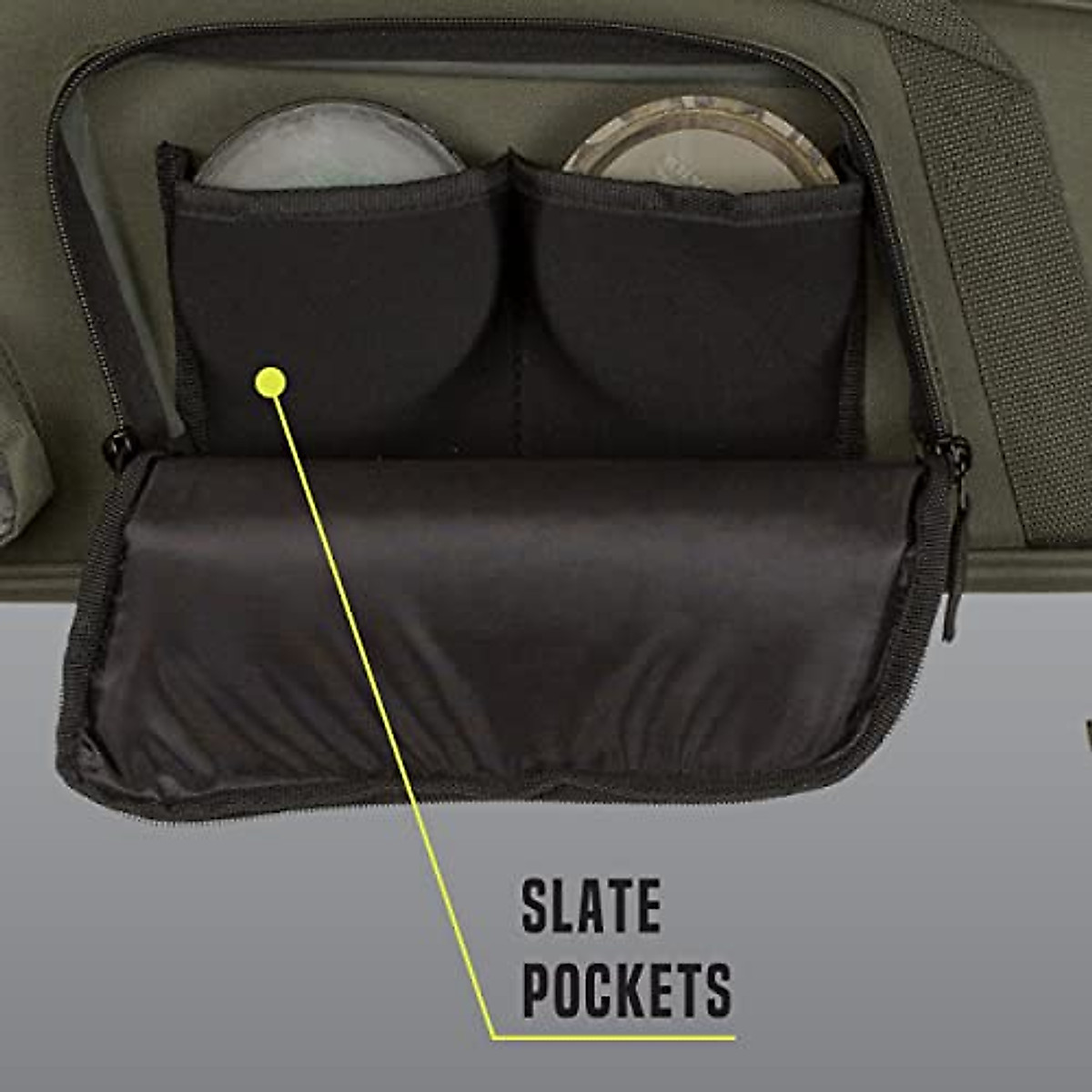 Allen Company Gear Fit Pursuit Shocker Turkey Shotgun Case, 52", Mossy Oak Obsession, Gray/White/Red (954-52)