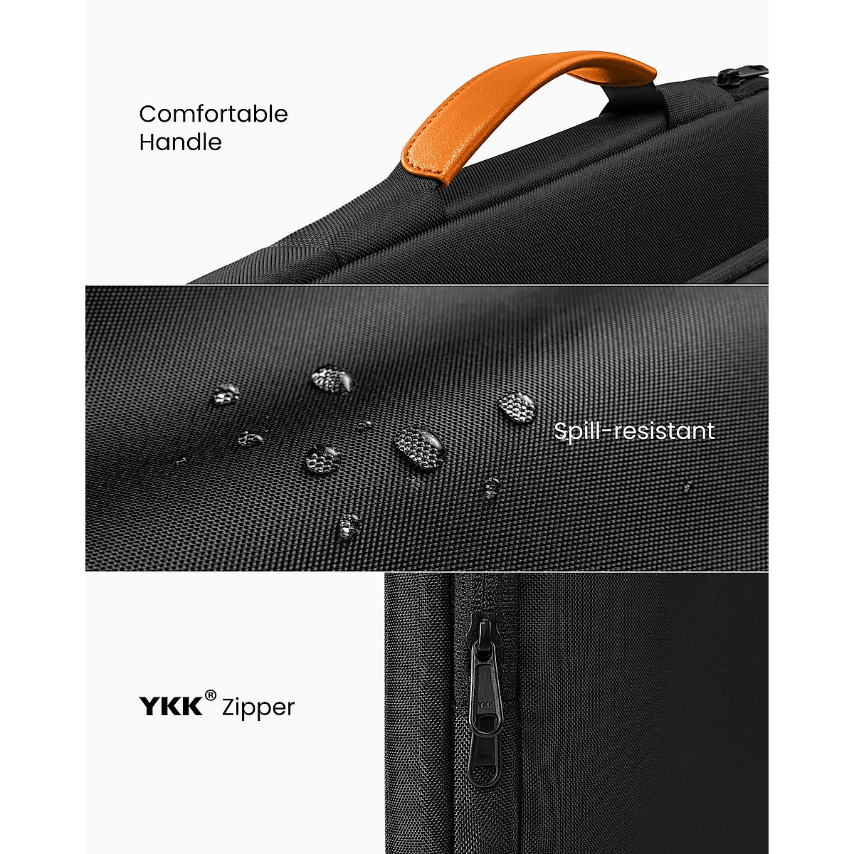 tomtoc 360 Protective Laptop Carrying Case for 13-inch MacBook Air M2/A2681 M1/A2337 2022-2018, MacBook Pro M2/A2686 M1/A2337 2022-2016, 13-inch Surface Pro 9/8/X, Water-Resistant Laptop Bag