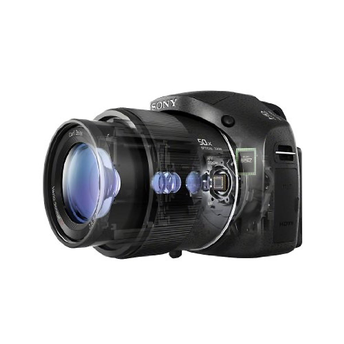 Sony Cyber-shot DSC-HX300/BC 20.4 MP Digital Camera with 50x Optical Zoom and 3-Inch Xtra Fine LCD (Black)