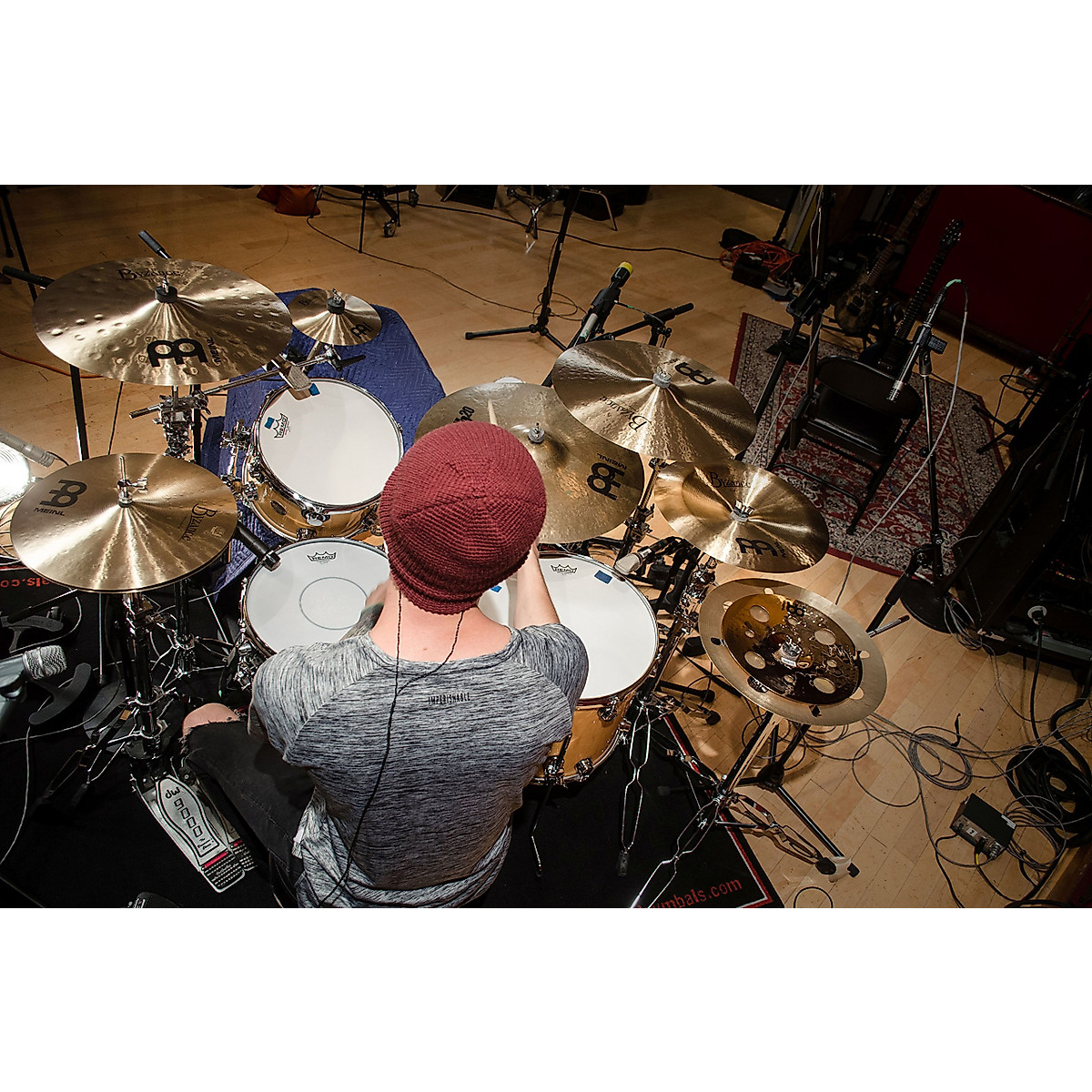 Meinl Cymbals AC Luke Holland Artist Concept Model Byzance/Classics Custom Bullet Stack, inch