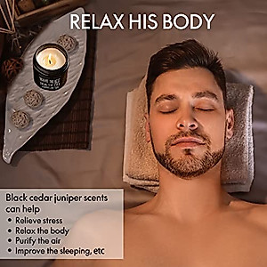 Gifts for Men, Funny Anniversary Romantic Gift for Him Boyfriend Husband, Valentine's Day Gifts, Christmas Gifts, Birthday Gifts for Men Him BFF Friend, Best Online Dating Present, Scented Candle