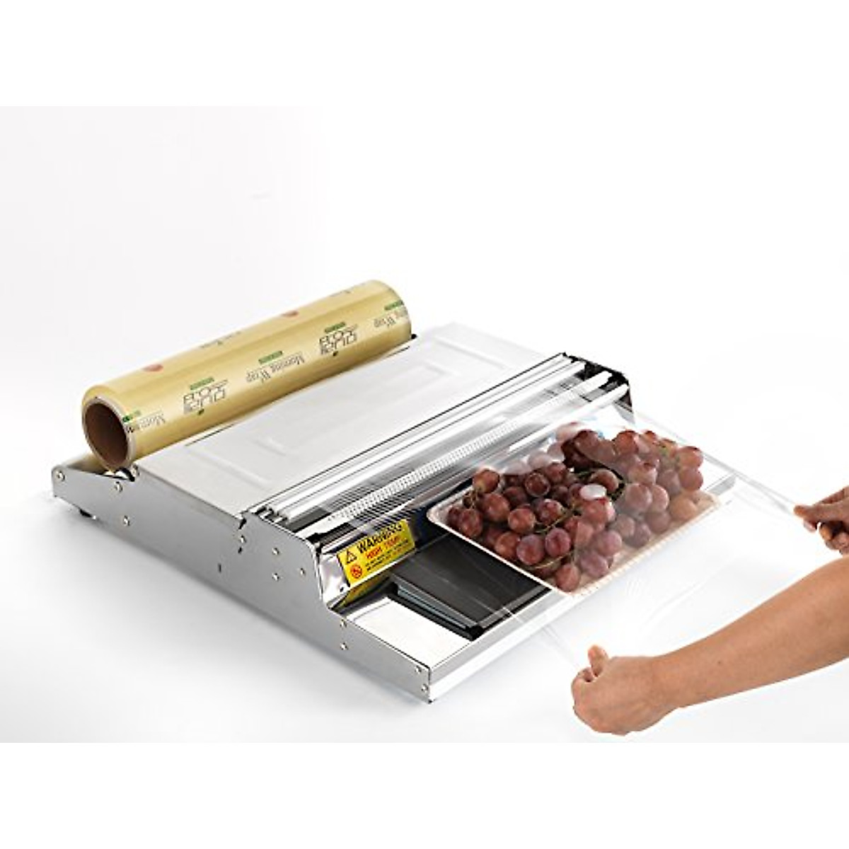 VisionTechShop CW-500E, 20 Inch / 500 mm Hand Wrapping Machine Film Wrapper for Food Packaging, MADE IN KOREA