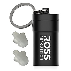 Ross Percussion High Fidelity Drummer Ear Plugs - Noise Reduction 19dB