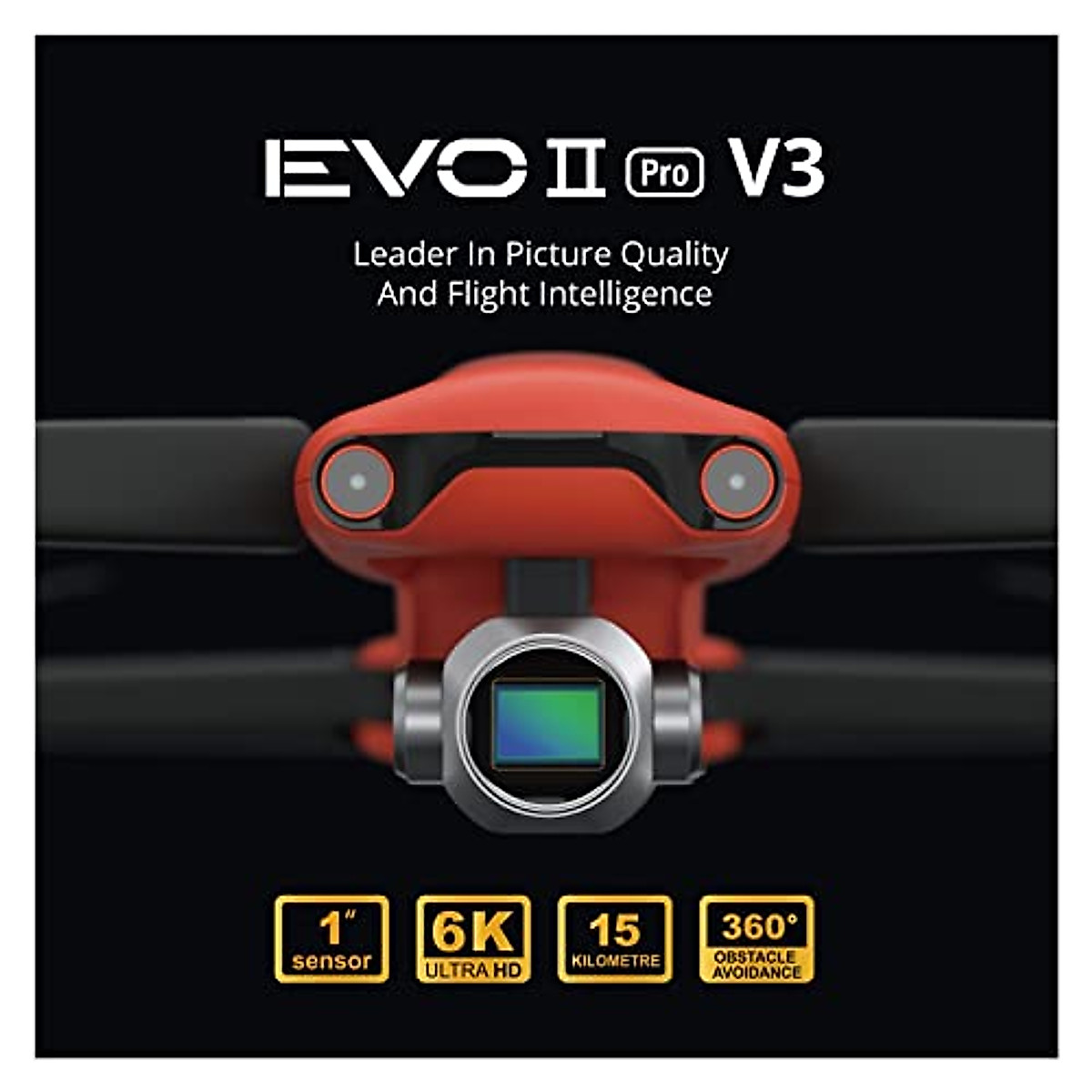 OZLIKA Robotics EVO II Pro V3 6K Camera Drone 12-bit A-Log 15KM Image Transmission with 6.4" Smart Controller SE