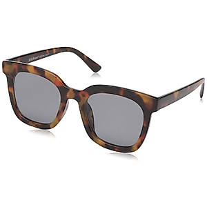 A.J. Morgan womens Line Up Sunglasses, Tortoise, 50 mm US