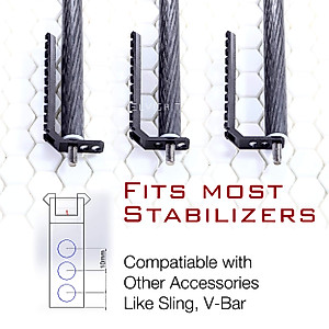 Smartphone Camera Bow Phone Mount for Compound Bow Record Bowhunt iPhone Samsung GoPro (Black)