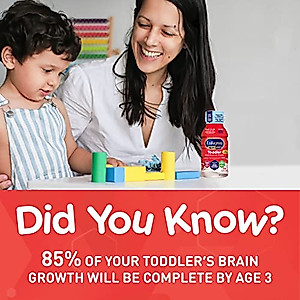 Enfagrow NeuroPro Toddler Nutritional Drink, Natural Milk Flavor, Omega-3 DHA & MGFM for Brain Support, Prebiotics & Vitamins for Immune Health, Non-GMO, Ready to Use Bottle, 8 Fl Oz (24 Bottles)