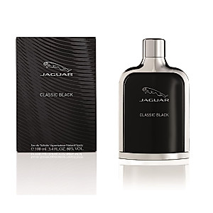 Jaguar Eau de Toilette Spray for Men, Black, 3.4 Ounce