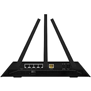 Netgear Nighthawk R6700 Smart AC1750 WiFi Router (WiFi Speed up to 1750 Mbps, 4X GB Ethernet and USB 3.0 Port, with Armor Cyber Protection and Circle Child Protection App)