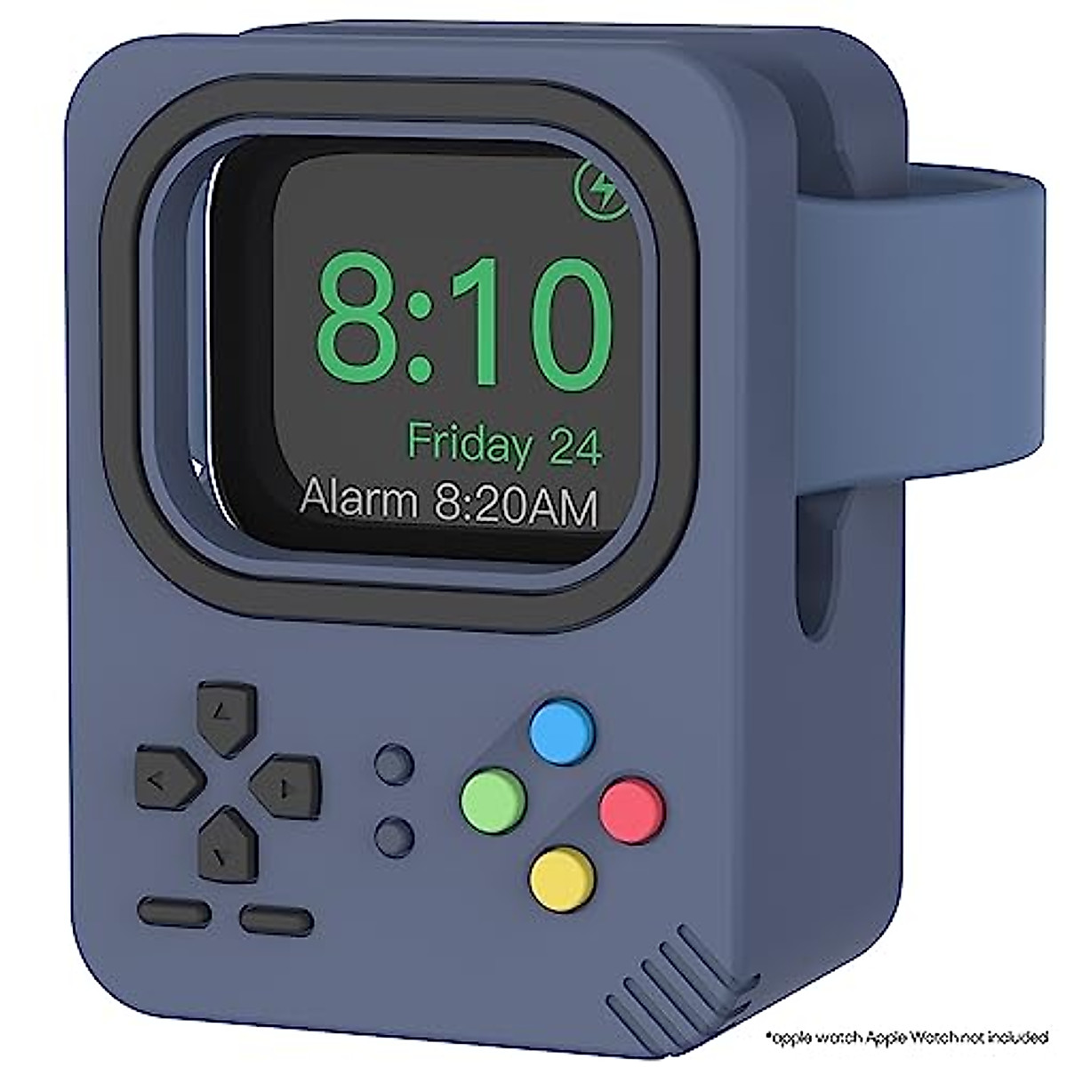 Yungluner Stand Charger Stand Durable Silicone Non-Slip Charging Dock Wireless Charger Station Accessory