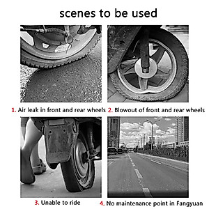 FREEDOH 500kg Self-Rescue Trailer Motorcycle Emergency Self-Rescue Booster Foldable Booster Trailer for Moped Scooters Motorcycles Electric Tricycles Electric Vehicles