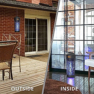 BLACK+DECKER Bug Zapper Mosquito Killer Indoor and Outdoor Fly Zapper Half Acre Coverage