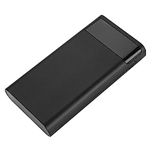 Cuifati Power Bank Kit DIY,6 x 18650 DIY Type-C Two-Way Fast Charging Power Bank Shell Case Box 5.7 * 3 * 1Inch