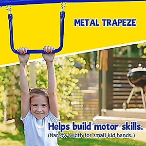 SMkidsport Swing Set 5 in 1 Playground Set for Kids Outdoor Backyard