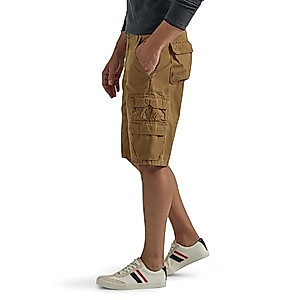 Wrangler Authentics Men's Big & Tall Premium Cargo Short (Bennard), Acorn Twill, 48