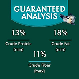 Morning Song Clean & Free Shell Free Wild Bird Food, Premium No Mess Bird Seed for Outside Feeders, 10-Pound Bag