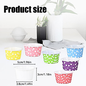 100Pcs Cupcake Cups, Purple Mini Cupcake Liners Muffin Baking Liners Disposable Cake Wrapper Baking Mold Cup Liners for Party Wedding Birthday