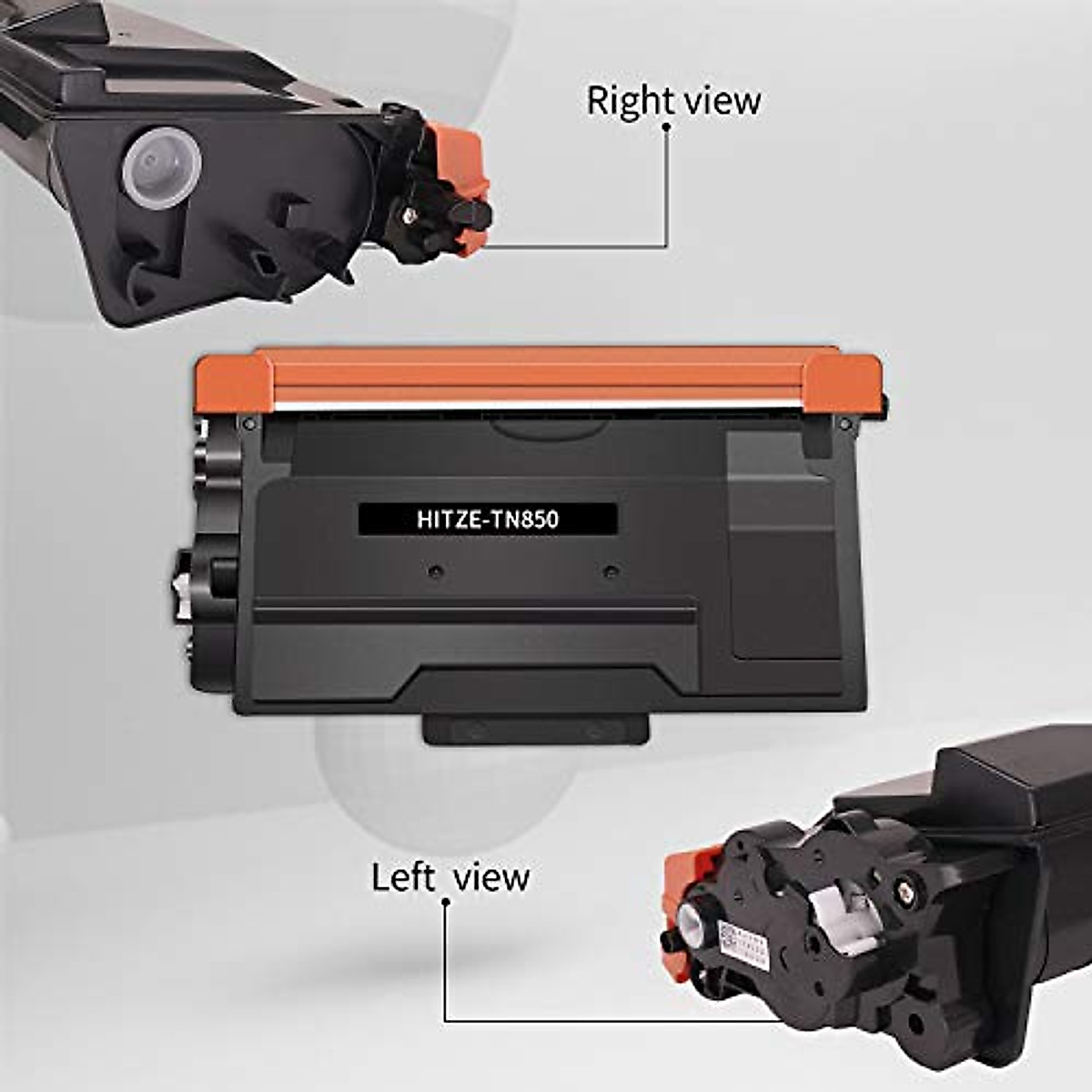 JOTO Compatible Toner Cartridge Replacement for Brother TN850 TN-850 TN820 TN-820 for Brother HL-L6200DW MFC-L5850DW MFC-L5900DW MFC-L6700DW HL-L5200DWT MFC-L5700DW HL-L6200DWT HL-L5100DN DCP-L5500DN