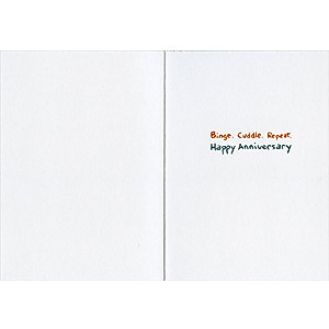 Two Cats In Bed - Avanti Funny Anniversary Card