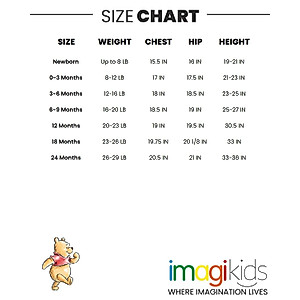 Disney Winnie the Pooh Newborn Baby Boys 2 Pack Sleep N' Play Coveralls White/Red 0-3 Months