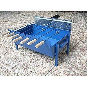 Food From Cyprus Greek Cypriot Small Charcoal Barbecue Grill Rotisserie (Foukou)