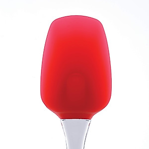 Norpro Silicone Large Scoop Spatula, Red, One Size, As Shown
