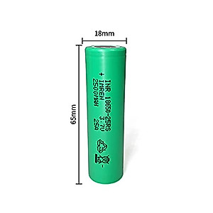 IMREN Rechargeable Battery 2500 mAh for Headlamps, Doorbells, Handheld Fan, Solar Wall Light, RC Cars (2PCS)