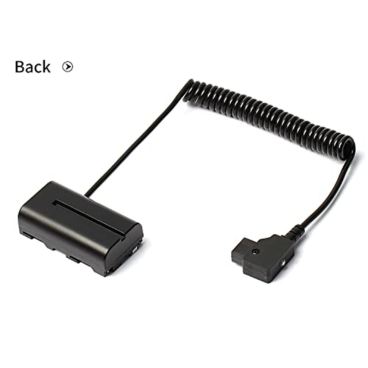 ZITAY D-tap Ptap to NP-F550 Dummy Battery Compatible for Sony NP-F550/770/570 NP-F970 Power LED Light Feelworld Atomos Ninja Monitor for DP30 LE Vmount AB Battery