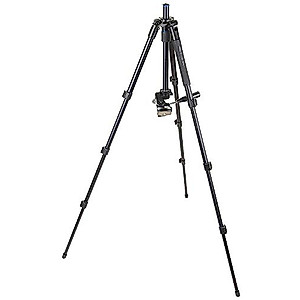 SLIK Pro AL-324DX w/SH-705E 3-Way Pan Head for Mirrorless/DSLR Sony Nikon Canon Fuji Cameras and More - Black (613-358)