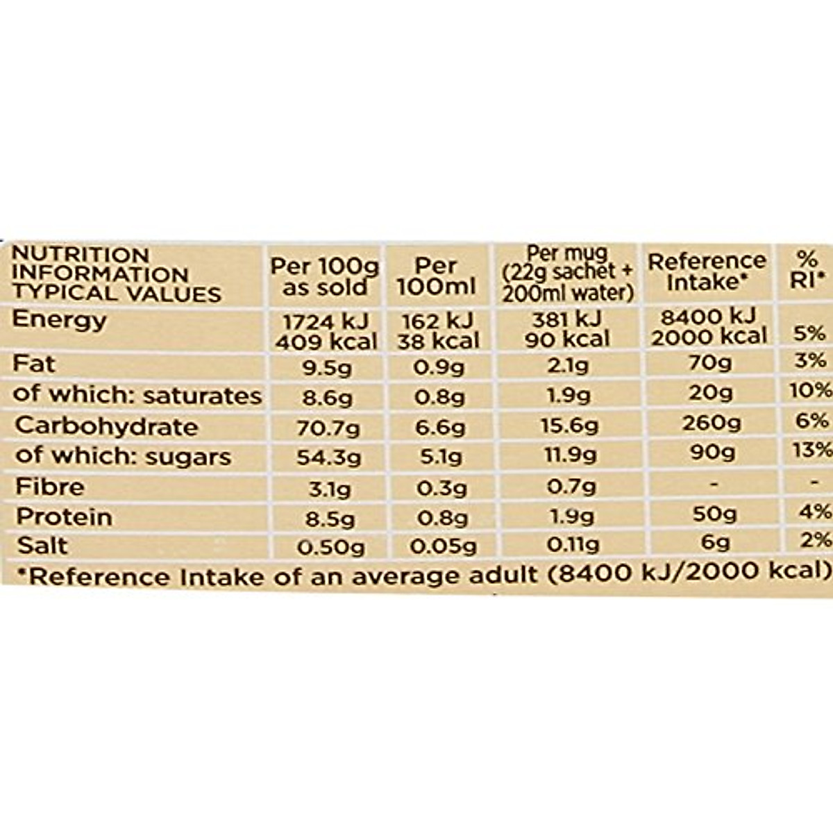 Nescafe - Latte Irish Cream - 176g