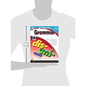 Carson-Dellosa Kelley Wingate Series Common Core Edition Grammar Workbook, Grades 3 - 4 (Ages 8 - 10)