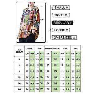 YESNO Women Sweater Graphic Oversized Pullover Sweaters Casual Loose Long Sleeve Knit Tops M S01 CR31