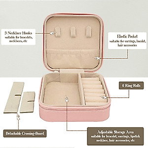 ZomefinKiu Gift for 60 Year Old Woman, 60th Birthday Jewelry Storage Box with Refillable Perfume Bottle, 60th Birthday Gift for Her, 60 & Fabulous, Women 60th Birthday, 60 Bday Gift