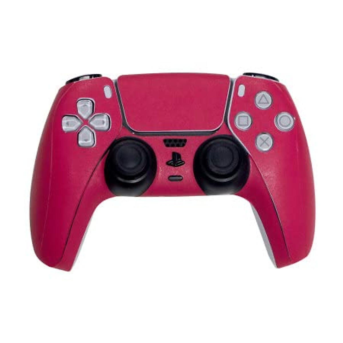 Olixar Controller Skin for PS5 Controller - Dualsense cover - Enhanced Grip - Cosmic Red