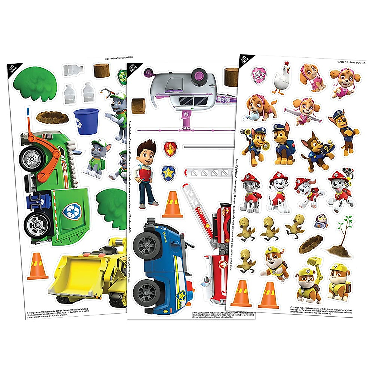 Colorforms Play Sets - Paw Patrol - The Classic Picture Toy That Sticks Like Magic! - for Ages 3+