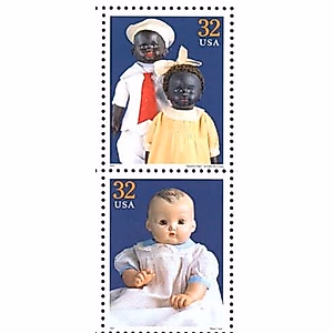Classic American Dolls (Sheet of 15) 32 Cent US Postage Stamps 1997 Scott #3151