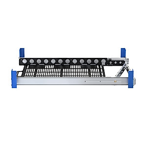 RackSolutions 1U Adjustable Vented 19 Inch Sliding Server Rack Mount Shelf with Cable Management Arm 24 Inch Deep