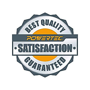 POWERTEC 70257 15 Ft. Dust Collection Hose Kit Hose with 2 Fittings for Woodworking Power Tools Home and Wet/Dry Shop Vacuums