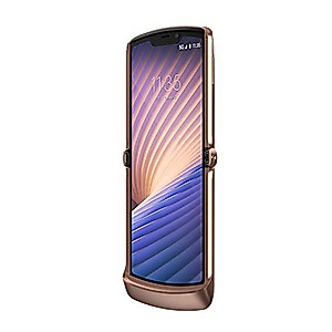 Razr 5G | Unlocked| Made for US by Motorola | 8/256GB | 48MP Camera | 2020 | Blush Gold