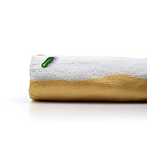 JUST FUNKY Kellogg's Pop-Tarts Pop-Tart Large Fleece Throw Blanket | Pop-Tarts Soft Blankets and Throws | Official Pop-Tarts Throw Blankets | Measures 60 x 45 Inches