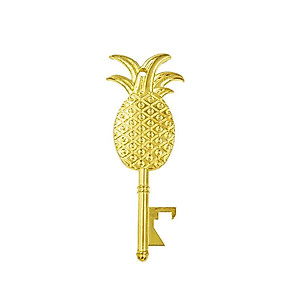 ARFUKA Bottle Opener Stainless Steel Beer Bottle Opener Pineapple Shaped Soda Beverage Beer Bottle Opener Women Men Gift for Wedding Christmas and Birthday