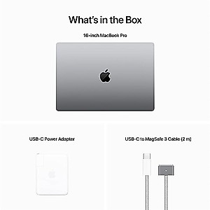 Apple MacBook Pro 16.2" with Liquid Retina XDR Display, M2 Max Chip with 12-Core CPU and 38-Core GPU, 64GB Memory, 2TB SSD, Space Gray, Early 2023