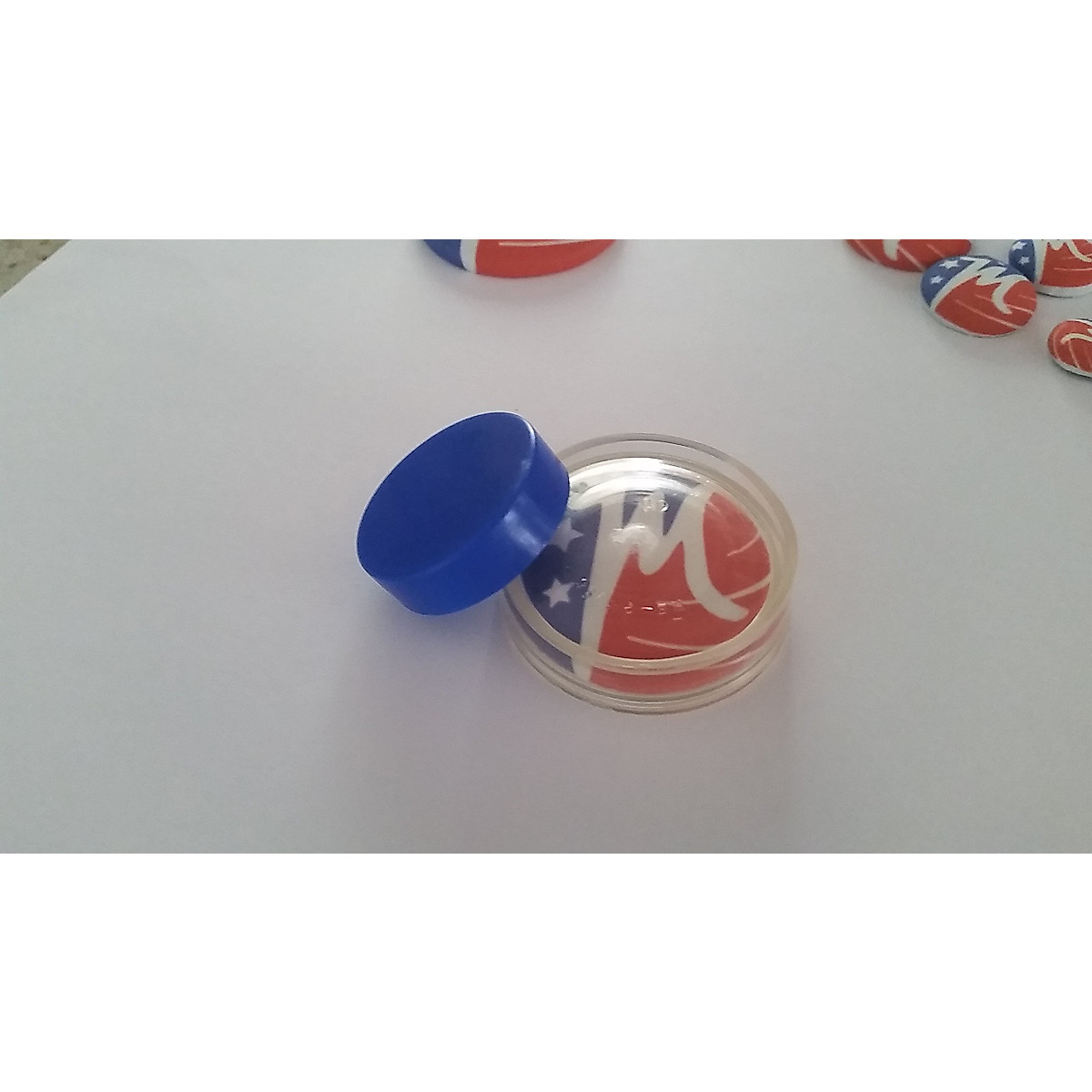 100 Buttons to Cover - Made in USA - Self Cover Buttons with flat backs - size 45 with Tool