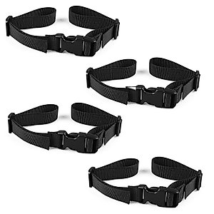 MAGARROW Backpack Chest Strap Adjustable Sternum Strap Chest Belt with Buckle (Black)