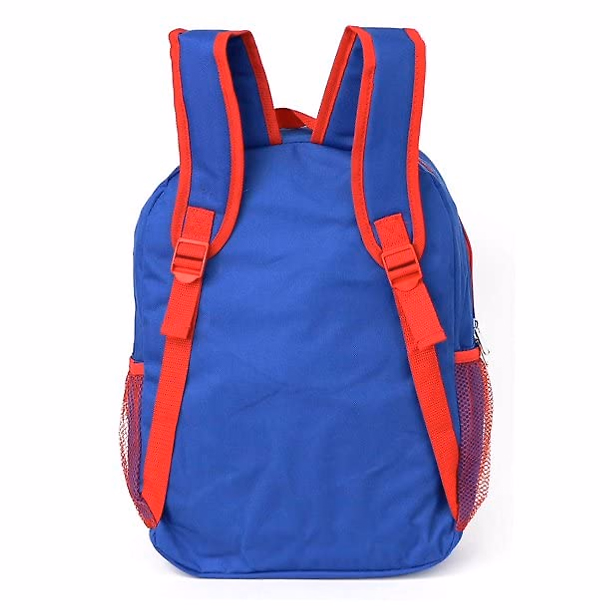 Ruz Paw Patrol Boys 16 Inch Backpack With Removable Matching Lunch Box Set (Blue-Red)